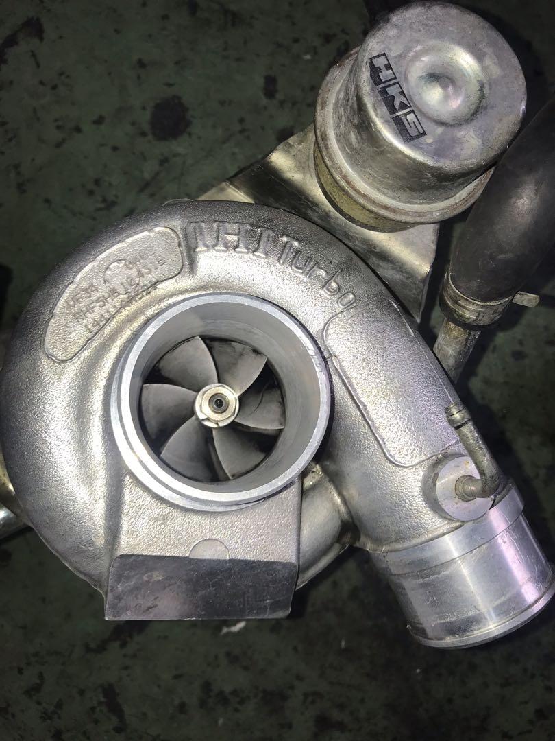 Subaru sti IHI VF34 ball bearing turbo turbocharger, Car Accessories, Accessories on Carousell
