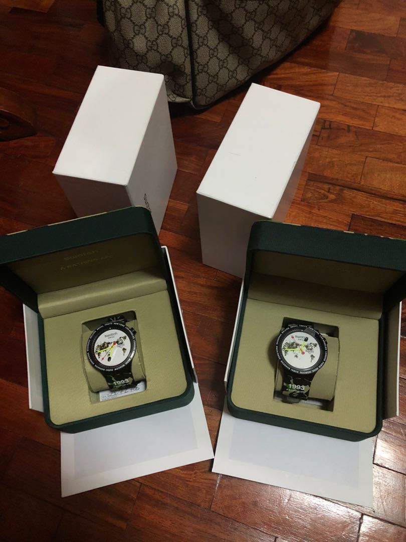 swatch x bape, Men's Fashion, Watches & Accessories, Watches on Carousell
