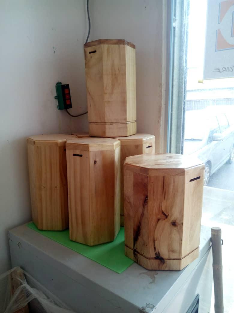 Tabung kayu, Furniture & Home Living, Furniture, Tables & Sets on Carousell