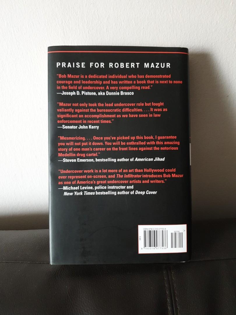 The Infiltrator by Robert Mazur, Books & Stationery, Non-Fiction on ...