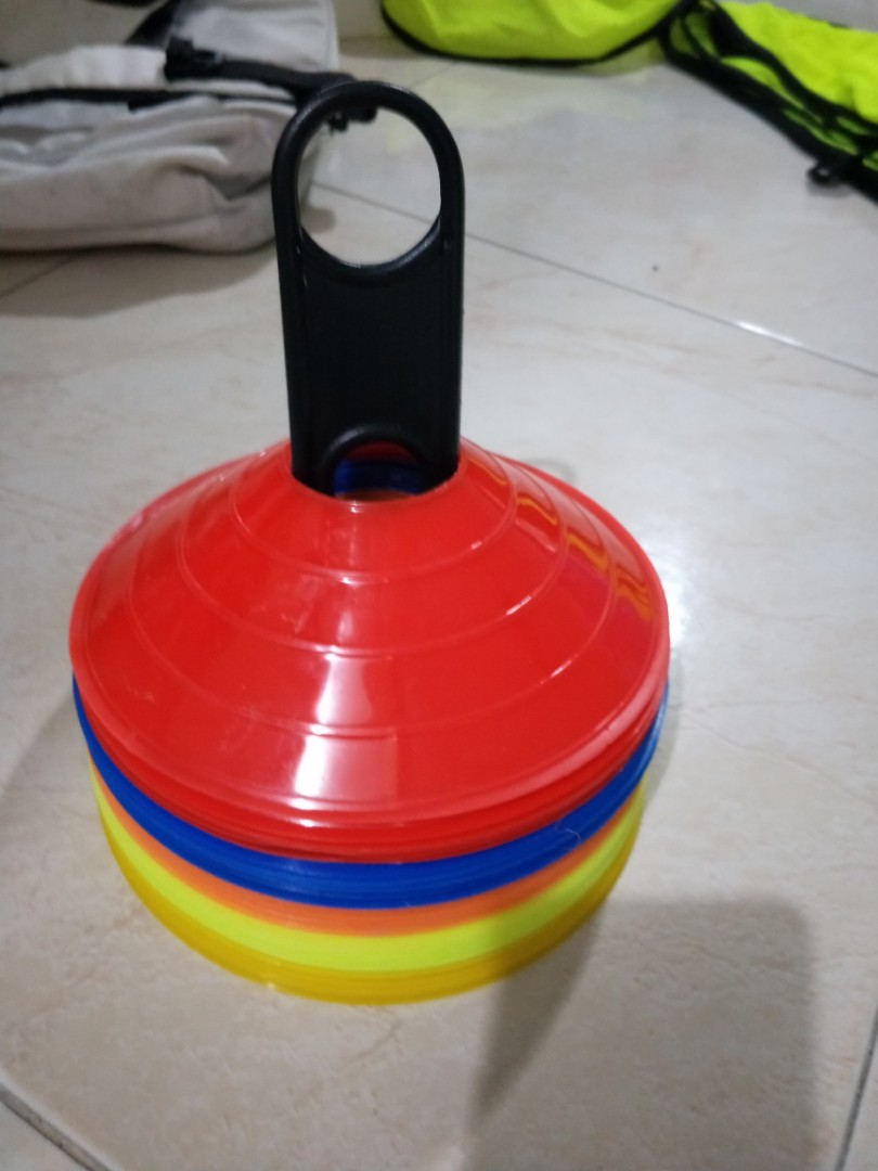 Training cones., Sports Equipment, Exercise & Fitness, Toning ...