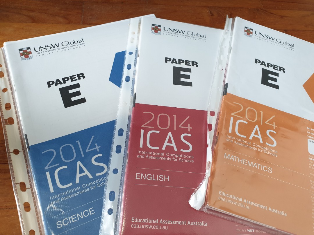UNSW ICAS Exam Papers Eng Math Sci Paper E, Hobbies & Toys, Books ...