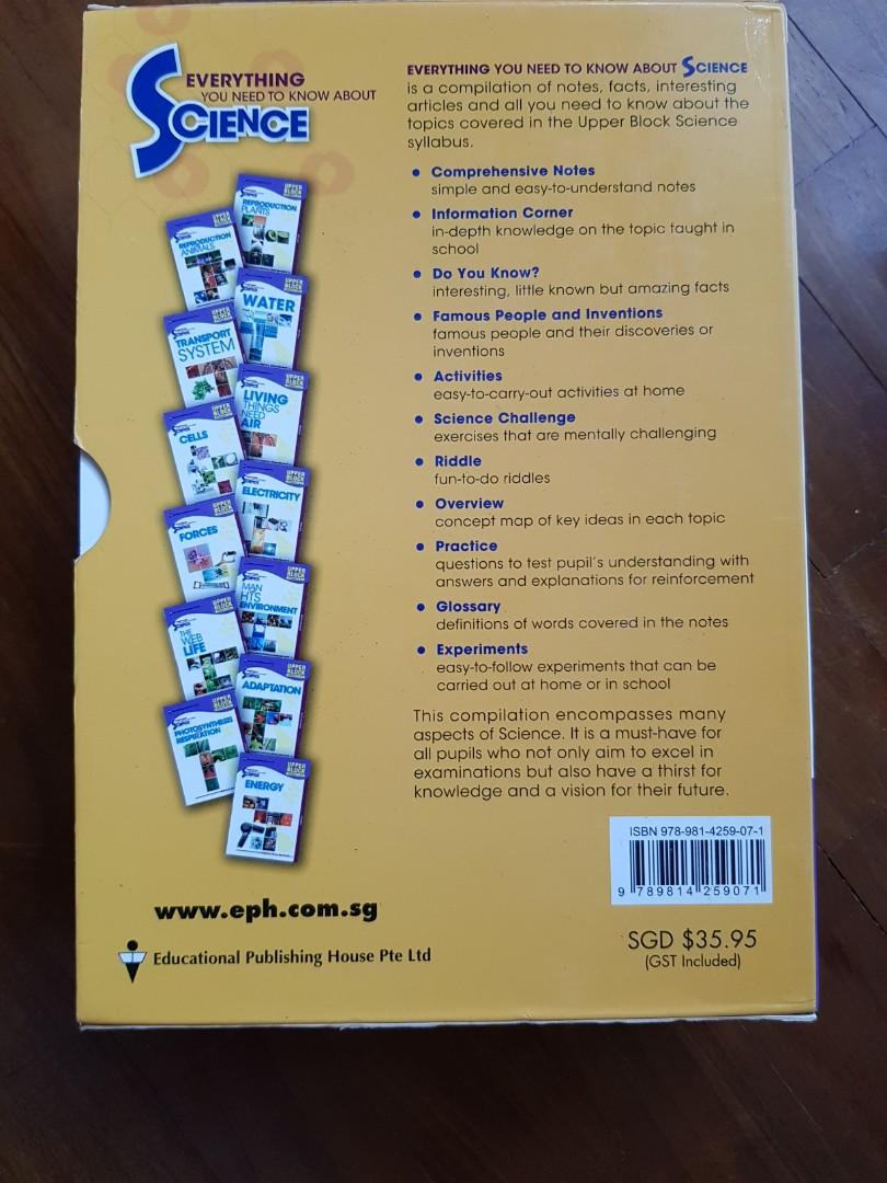 Upper primary p5, p6 Everything you need to know about science, Hobbies ...