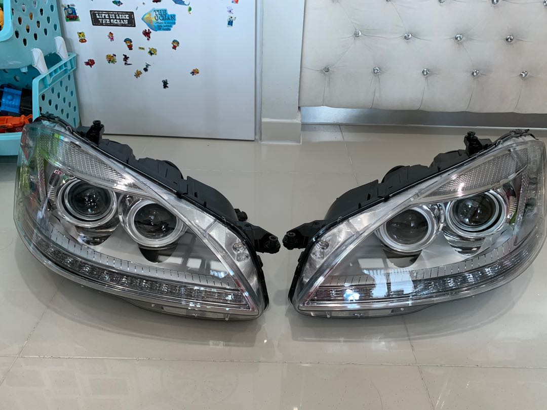 W221 S Class facelift headlights, Car Accessories, Accessories on Carousell