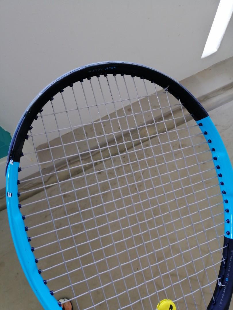 Wilson Ultra 100 Countervail, Sports Equipment, Sports & Games, Racket ...