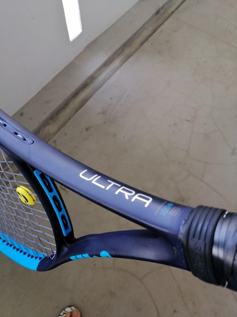 Wilson Ultra 100 Countervail, Sports Equipment, Sports & Games, Racket ...