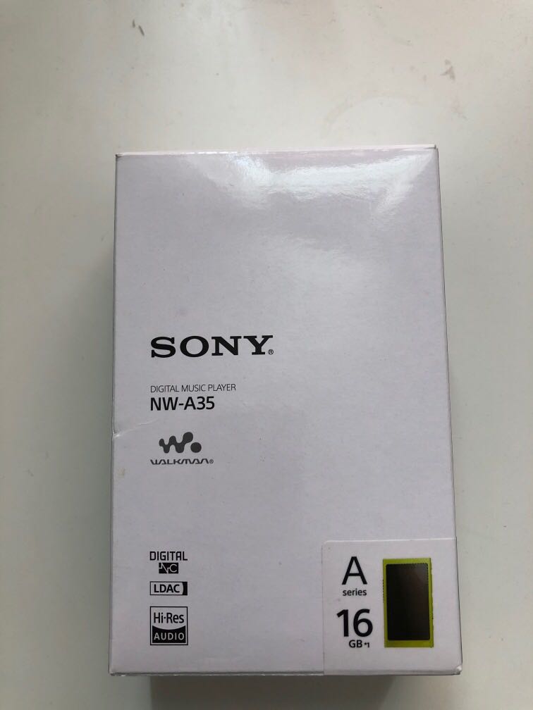** Japanese ** SONY Walkman NW-A35 Lime Yellow, Audio, Portable Music ...