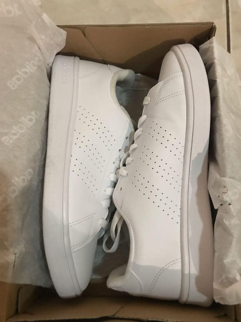 ADIDAS ADVANTAGE BASE (WHITE), Women's Fashion, Footwear, Sneakers on ...