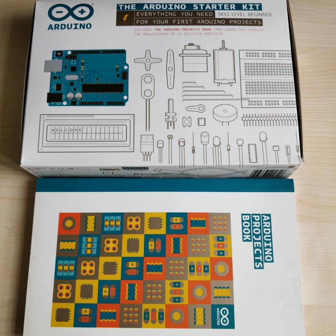 Arduino Starter Kit + Project Book, Mobile Phones & Gadgets, E-Readers on Carousell