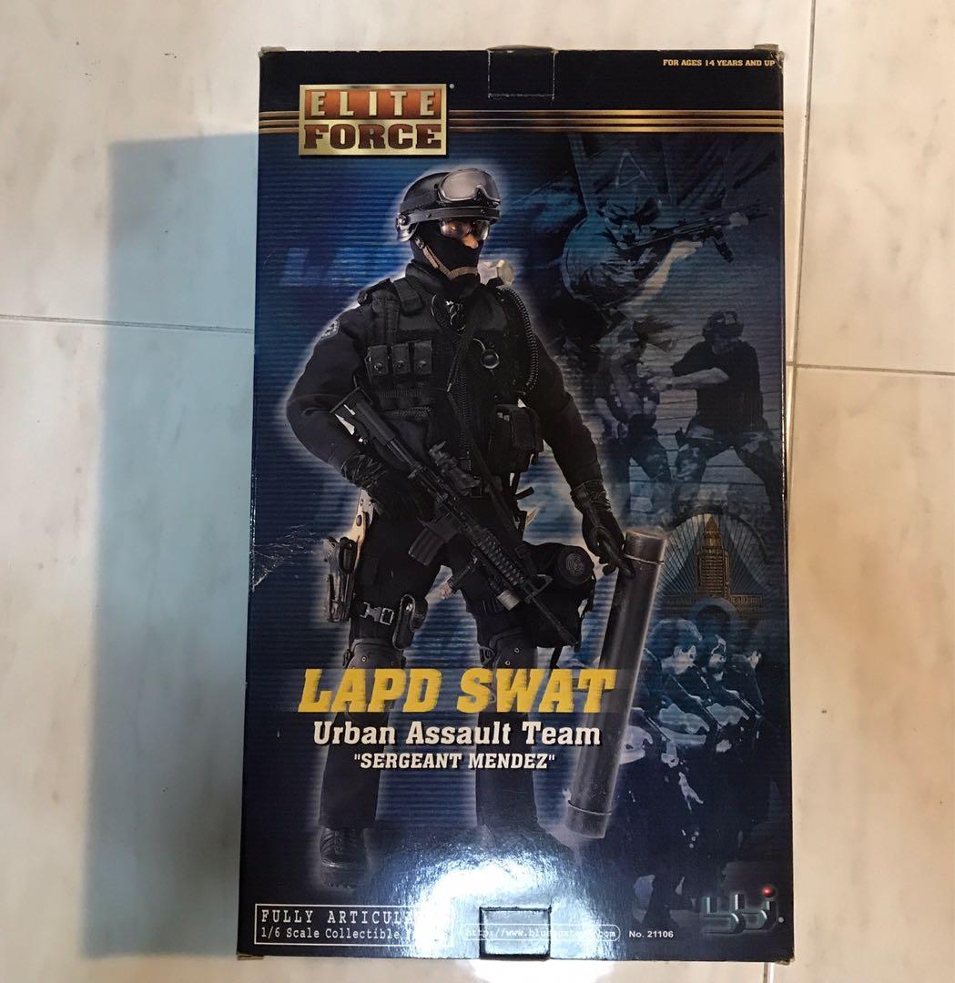 BBI Elite Force 1/6 Scale LAPD SWAT Urban Assault Team “Sergent Mendez ...