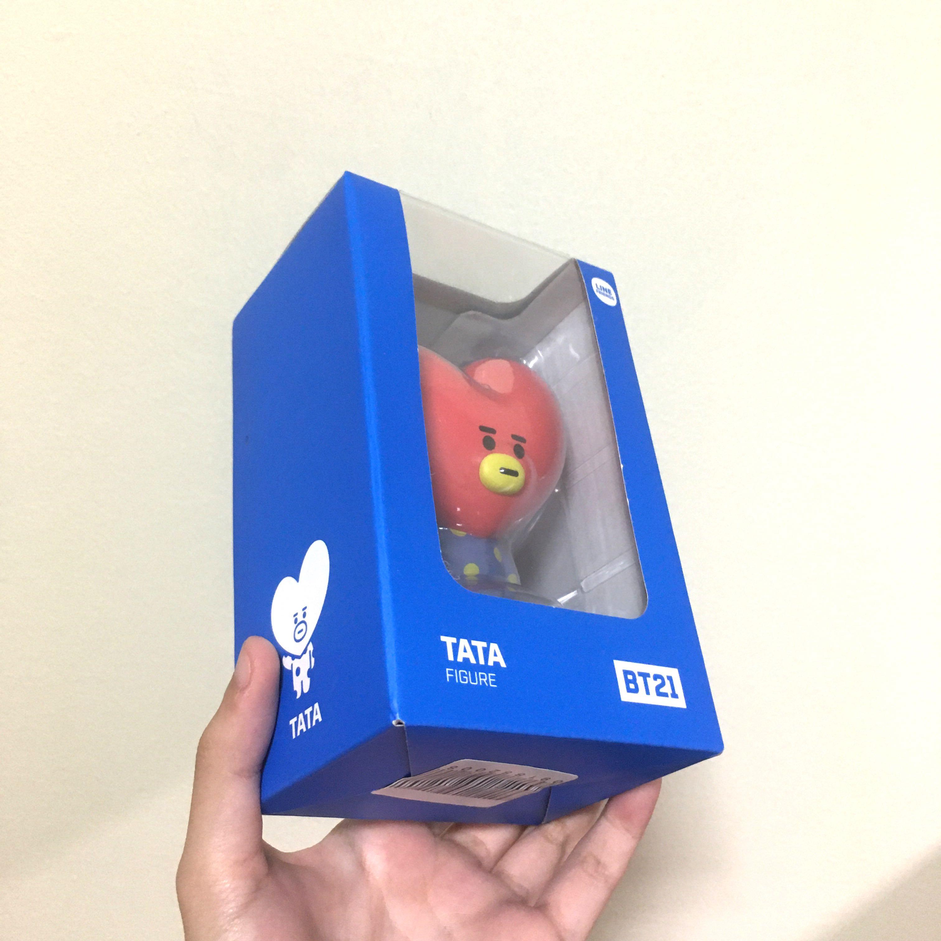 BT21 TATA figure, Hobbies & Toys, Memorabilia & Collectibles, Fan ...
