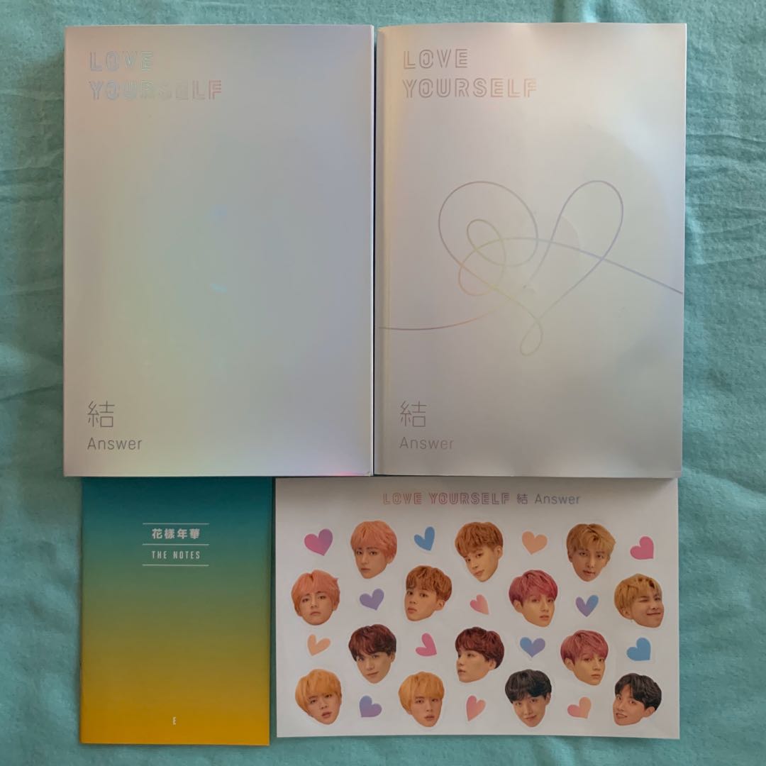BTS LY ANSWER: E VER, Hobbies & Toys, Memorabilia & Collectibles, K ...
