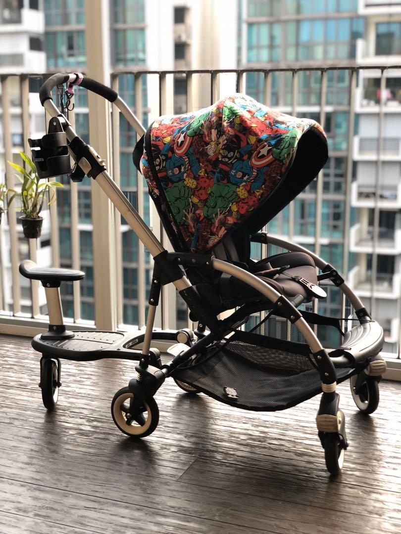 Bugaboo bee 3 with wheeled board and other Accessories, Babies & Kids ...