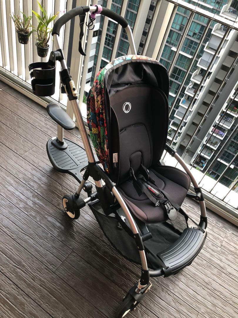 Bugaboo bee 3 with wheeled board and other Accessories, Babies & Kids ...