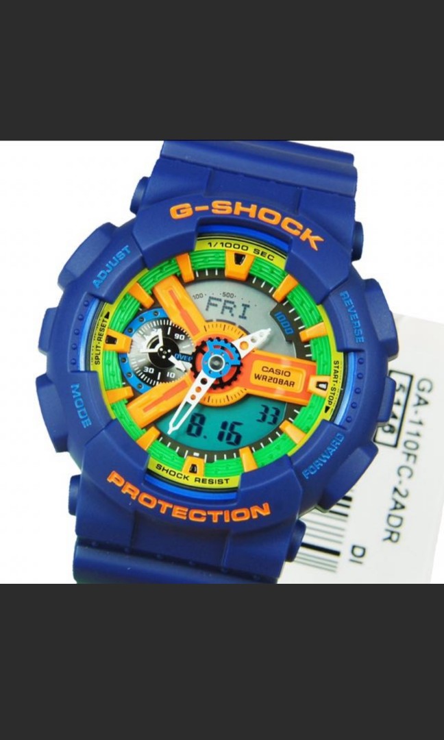 Casio G Shock (GA 110 FC), Mobile Phones & Gadgets, Wearables & Smart ...