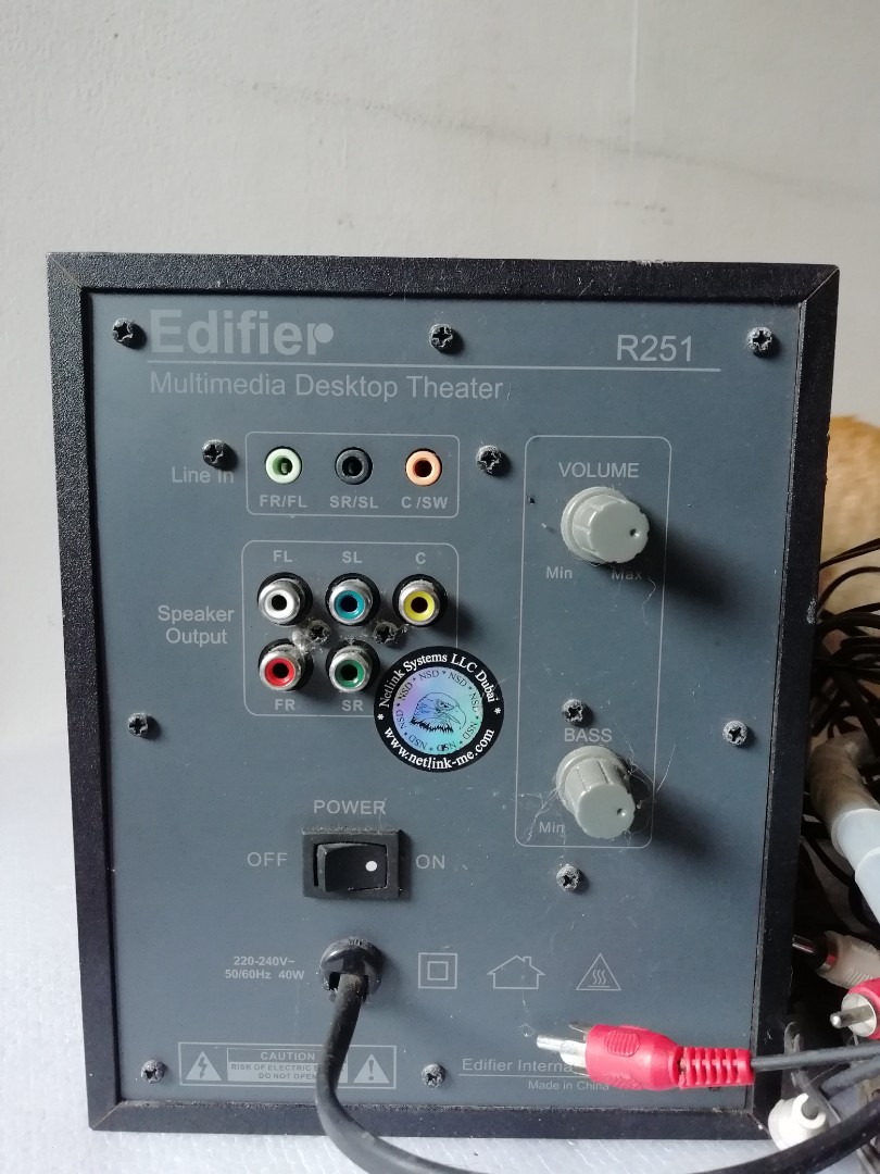 EDIFIER 5in1 Multimedia Speaker System, Audio, Soundbars, Speakers ...