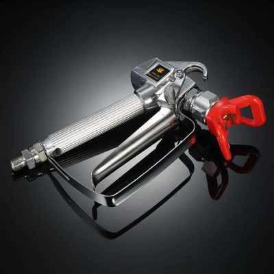 High Efficiency 3600PSI High Pressure Airless Paint Spray Gun With ...