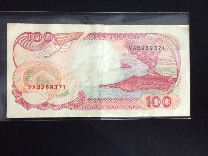 AD0004 Indonesia 100 old banknote, Hobbies & Toys, Memorabilia ...