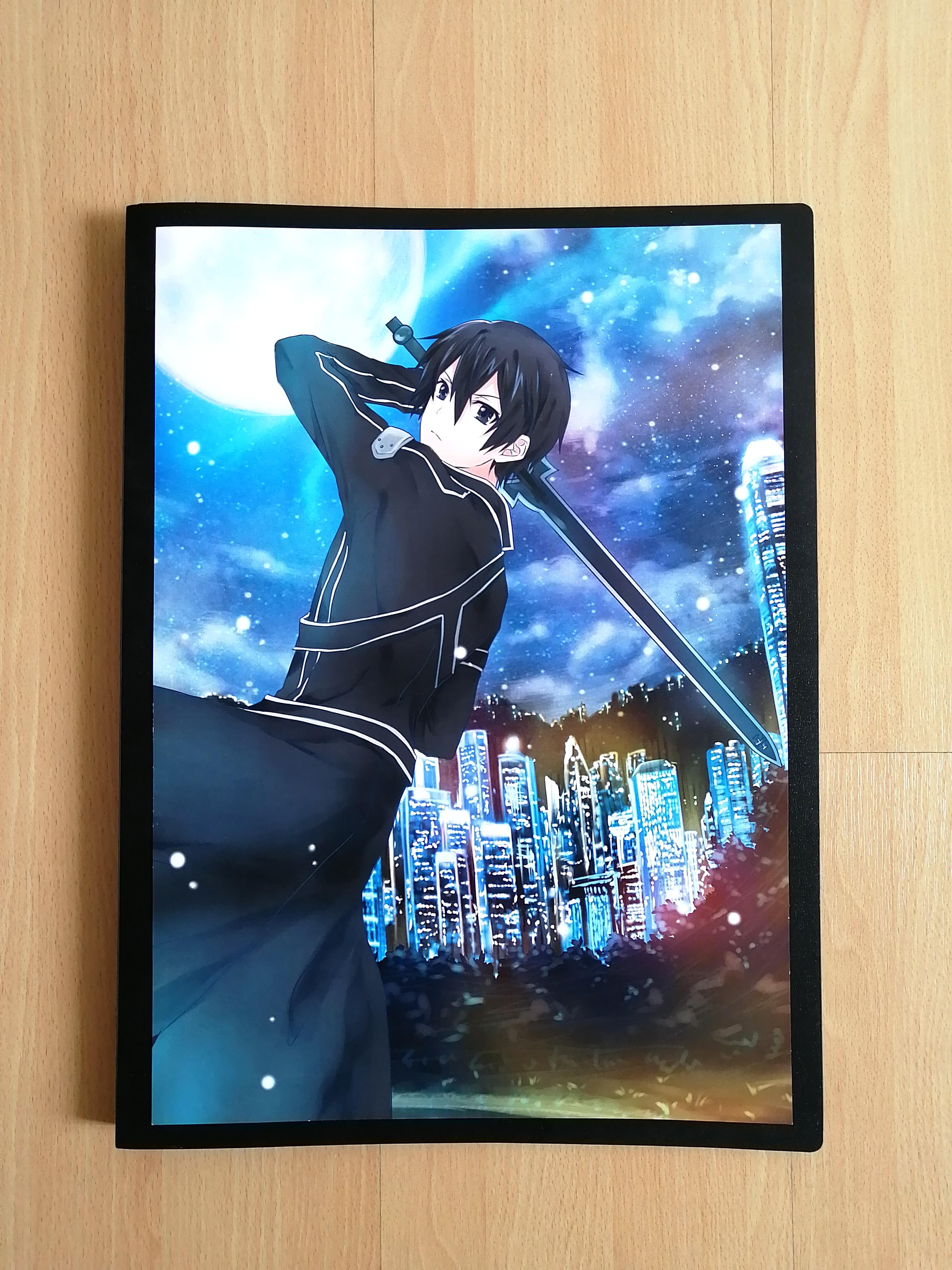 Kirito A3 Poster (Sword Art Online), Hobbies & Toys, Memorabilia ...