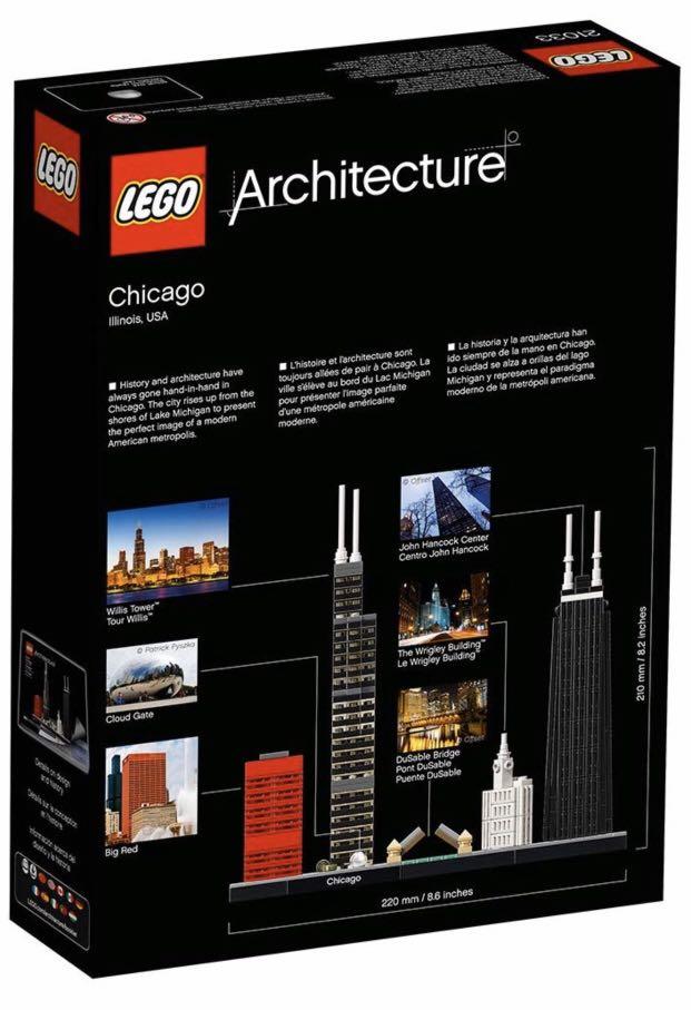 Lego Architecture Chicago City Skyline, Hobbies & Toys, Toys & Games on ...