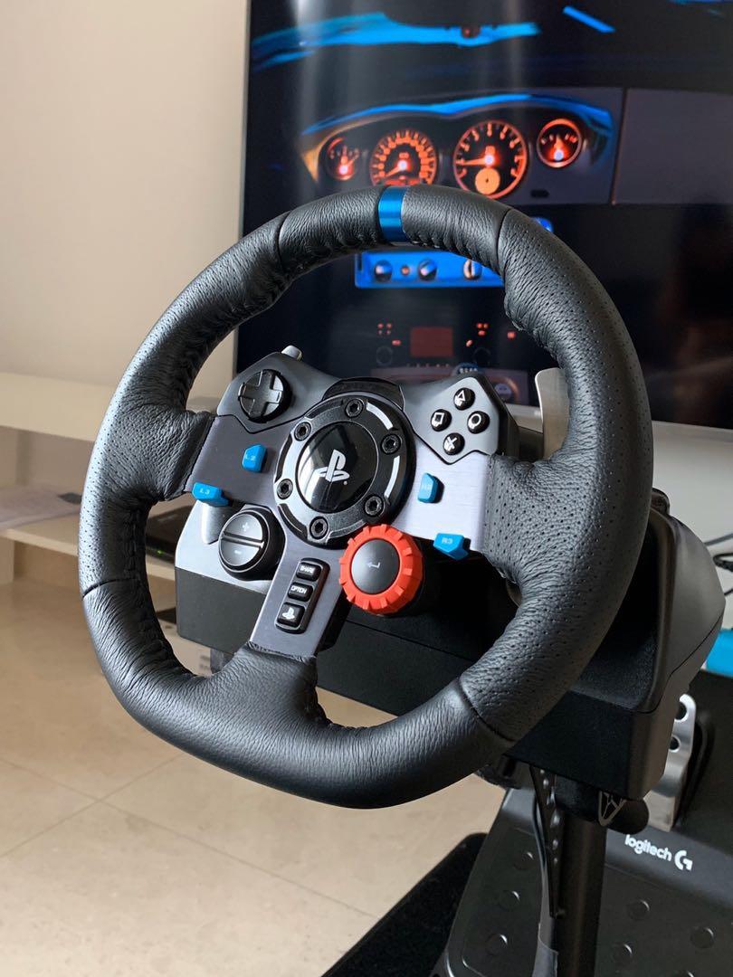 Logitech G29 + Playseat Full Driving Simulation PS4, Video Gaming ...