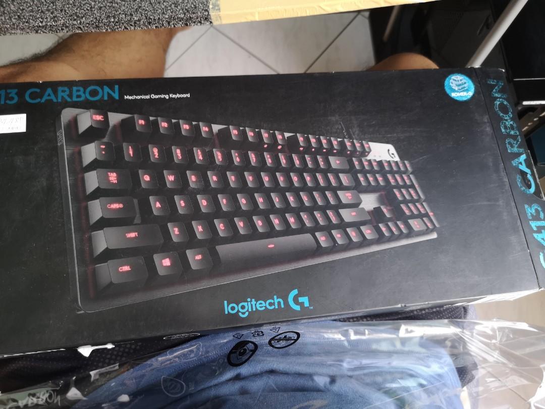 Logitech G413 carbon mechanical keyboard, Computers & Tech, Parts ...