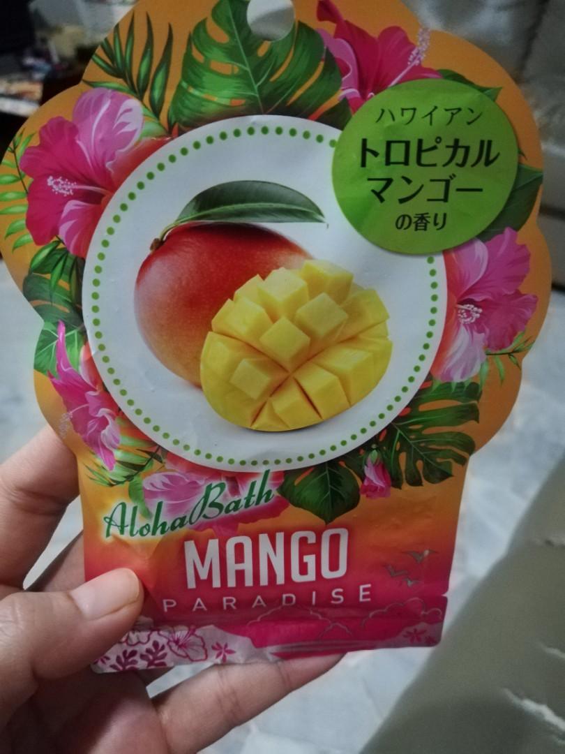 Mango bath salt, Beauty & Personal Care, Bath & Body, Bath on Carousell