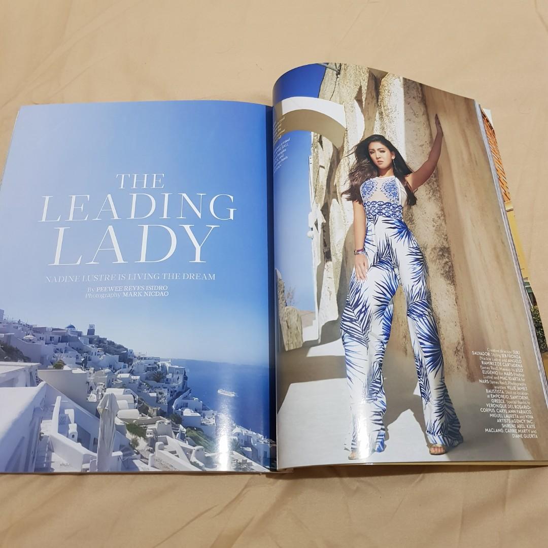 Mega Magazine Nadine Lustre James Reid, Hobbies & Toys, Books ...