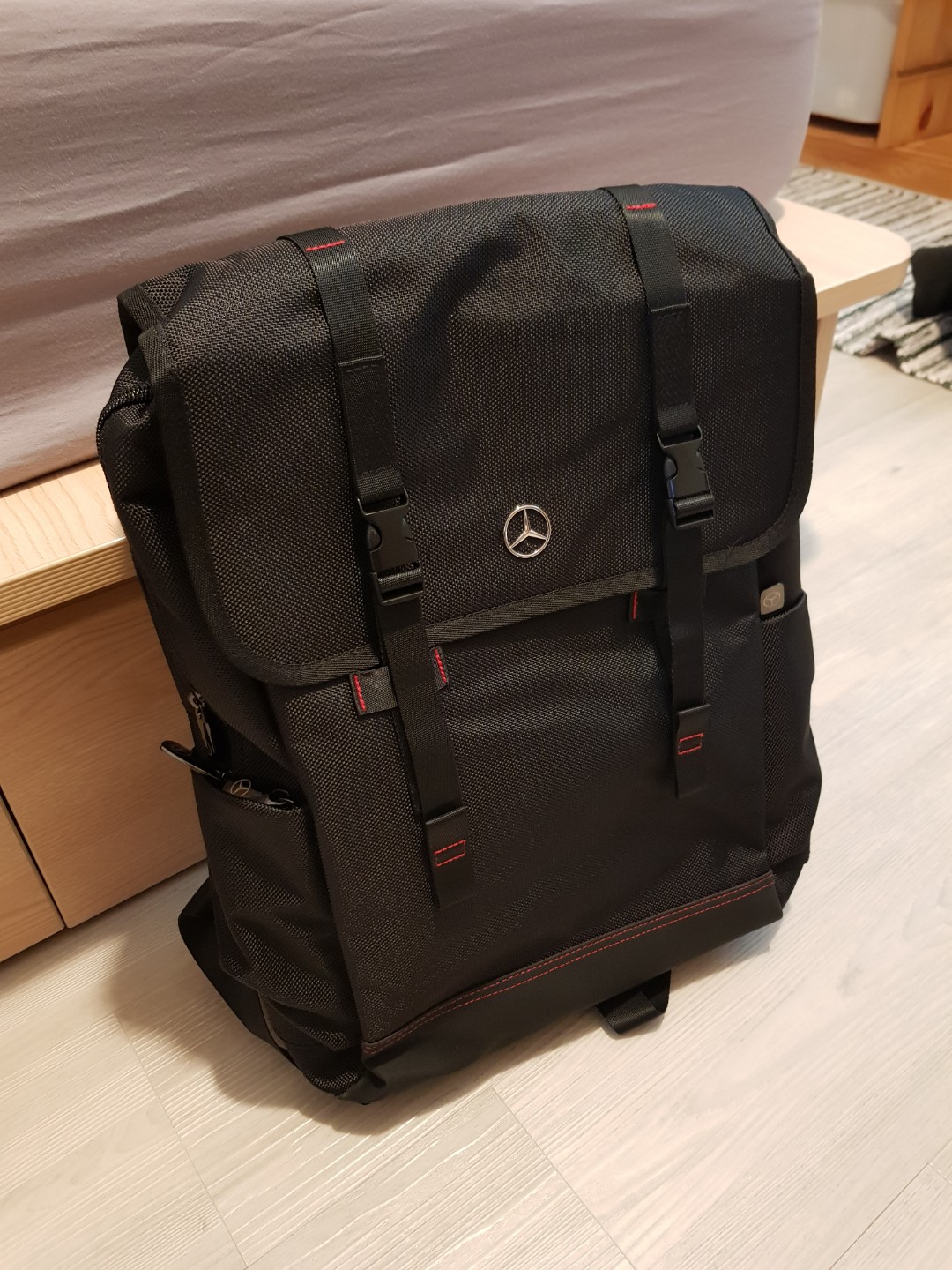 Mercedes Backpack, Men's Fashion, Bags, Backpacks on Carousell