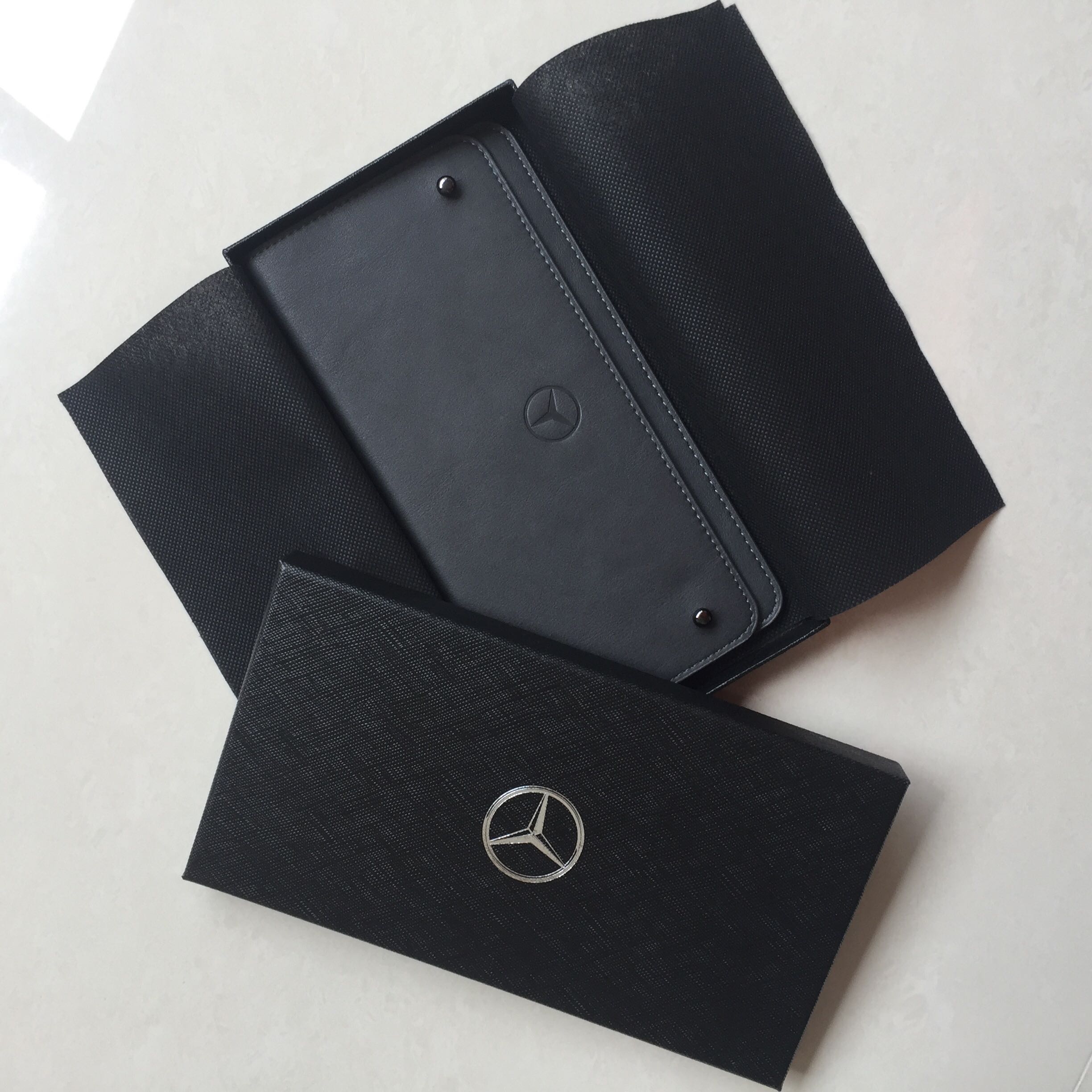 Mercedes Benz Leather Wallet, Luxury, Bags & Wallets on Carousell
