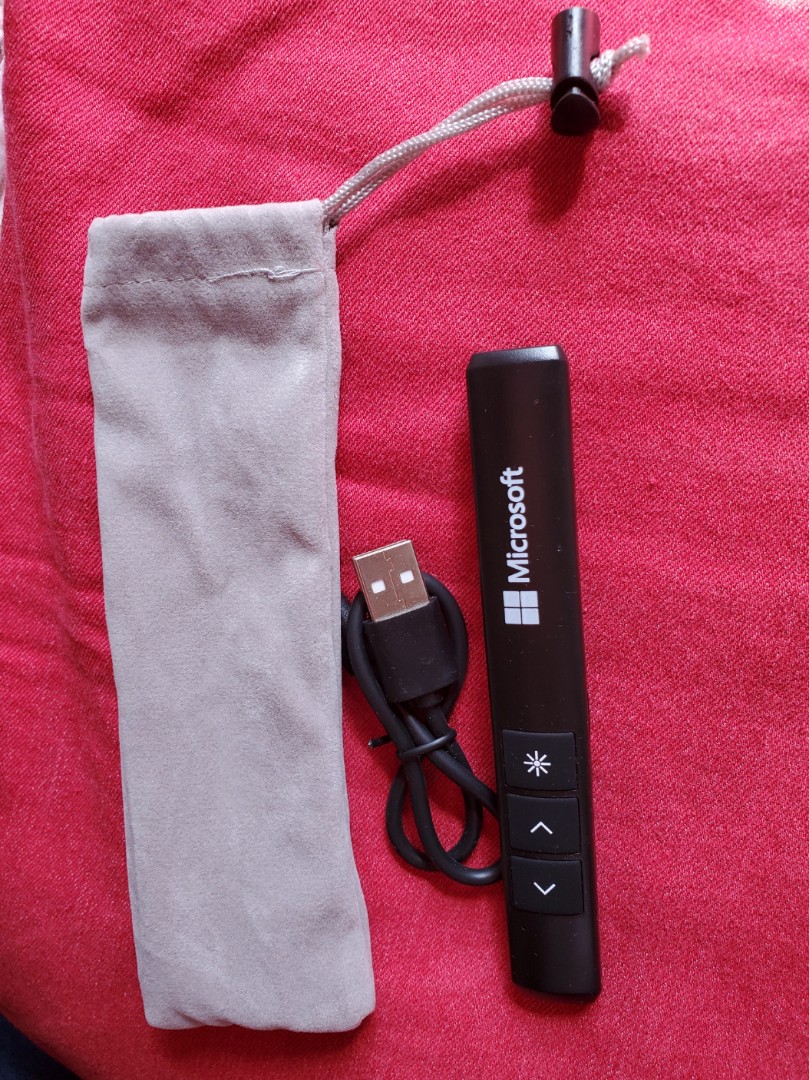Microsoft Presentation Power Point Laser Pointer 演講鐳射筆, 電腦＆科技, 商務用科技產品 ...