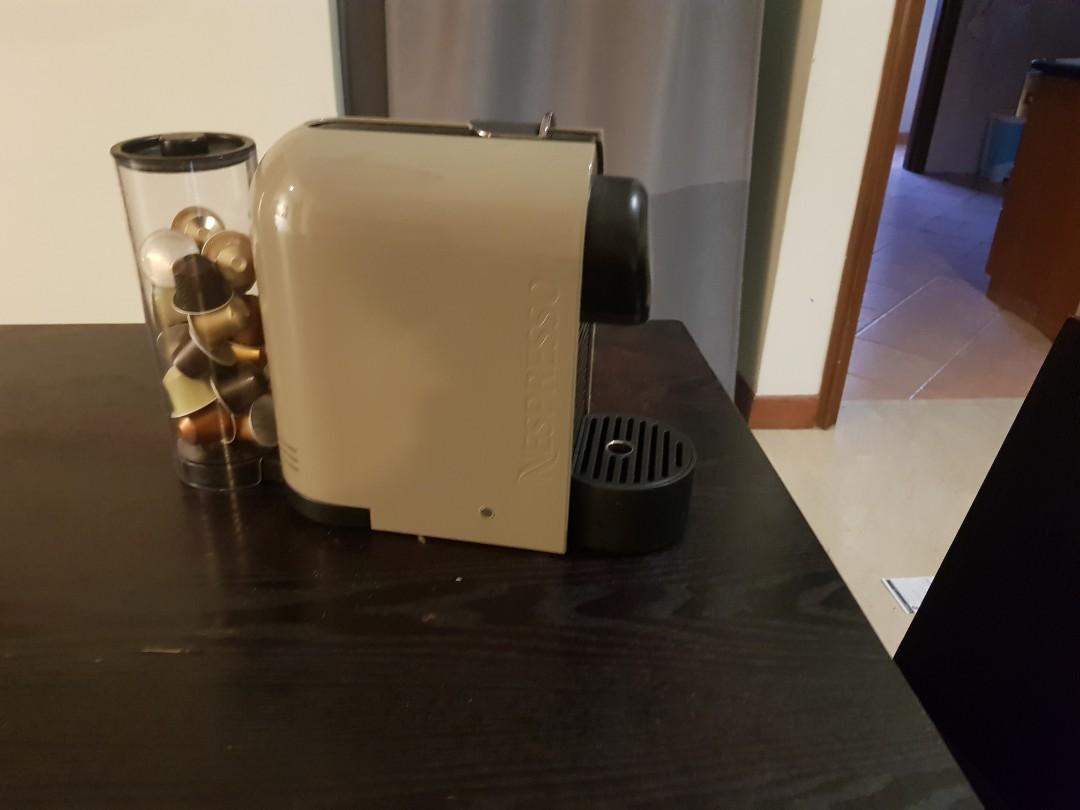 Nespresso U C50 Espresso Maker Pure Cream and free capsules, TV & Home ...