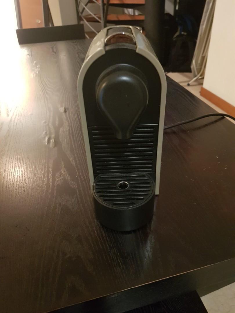 Nespresso U C50 Espresso Maker Pure Cream and free capsules, TV & Home ...