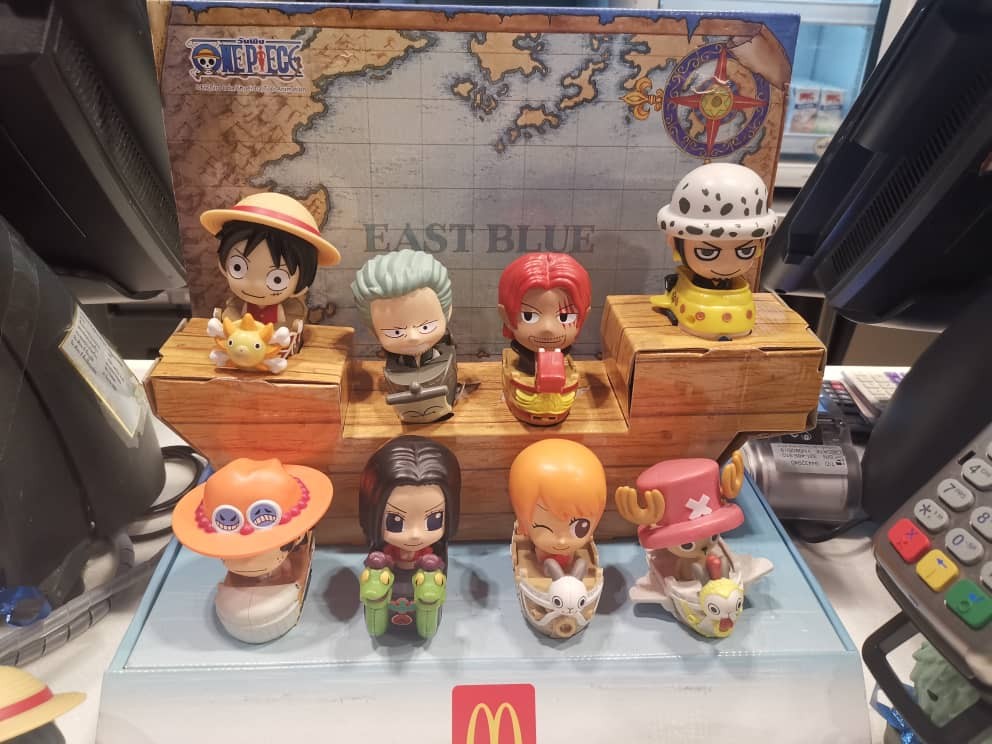 One piece MCD full set, Hobbies & Toys, Toys & Games on Carousell