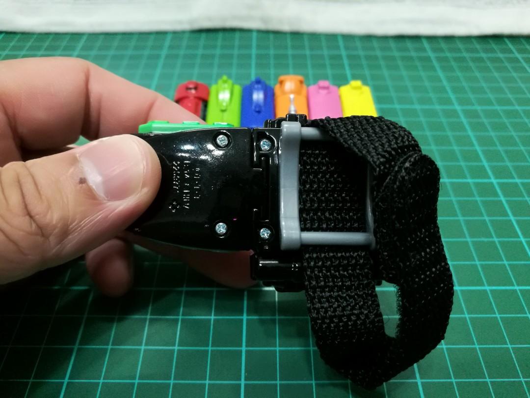 Power Rangers / Ressha Sentai mini ToQger ToQ Changer together with six ...