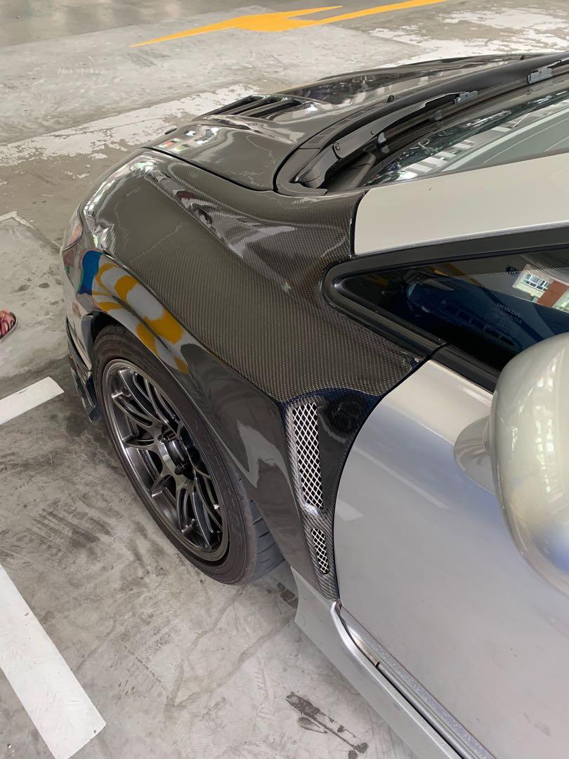 Replica Feels CF fender WTT with stock FD2R fender, Car Accessories ...