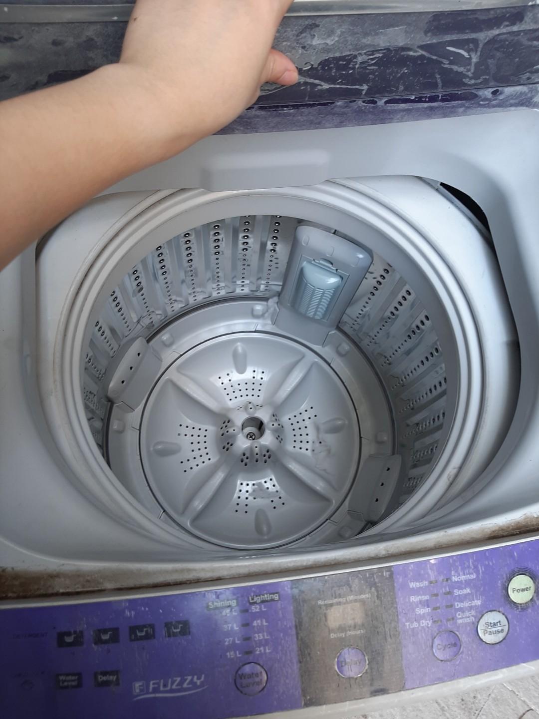 SAlE !!! Mesin cuci Haier 1 tabung 8 kg bukaan atas, Elektronik ...