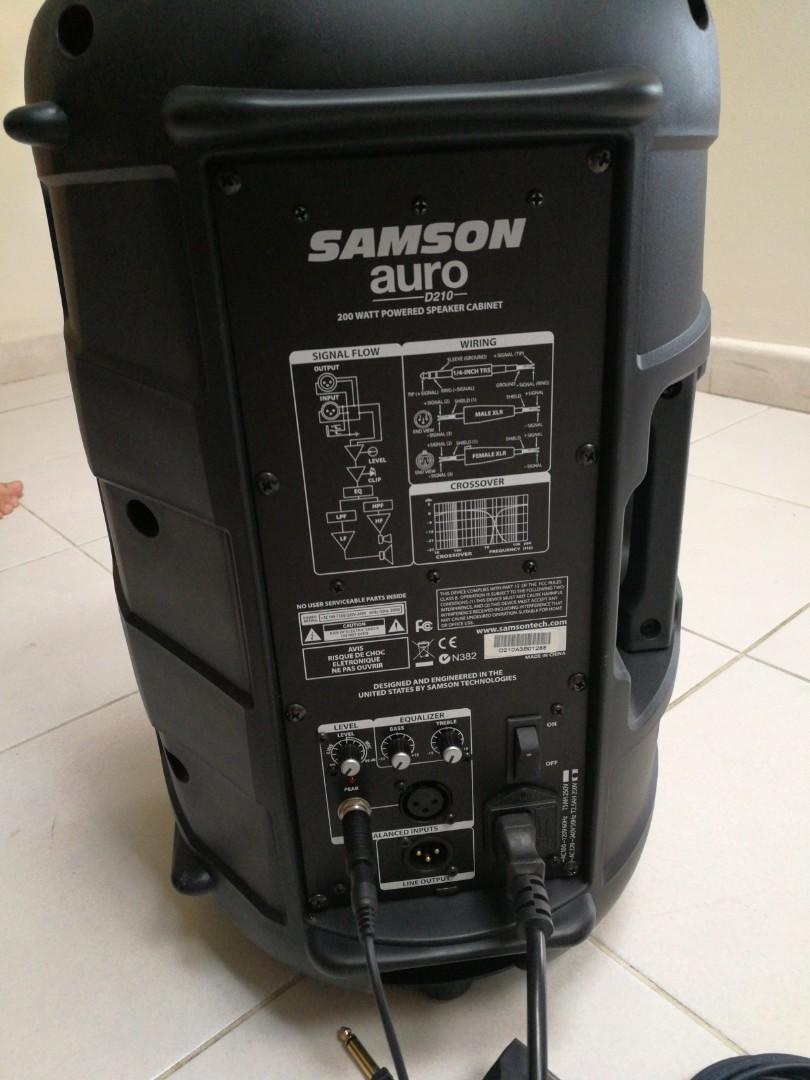Samson speakers, Audio, Soundbars, Speakers & Amplifiers on Carousell