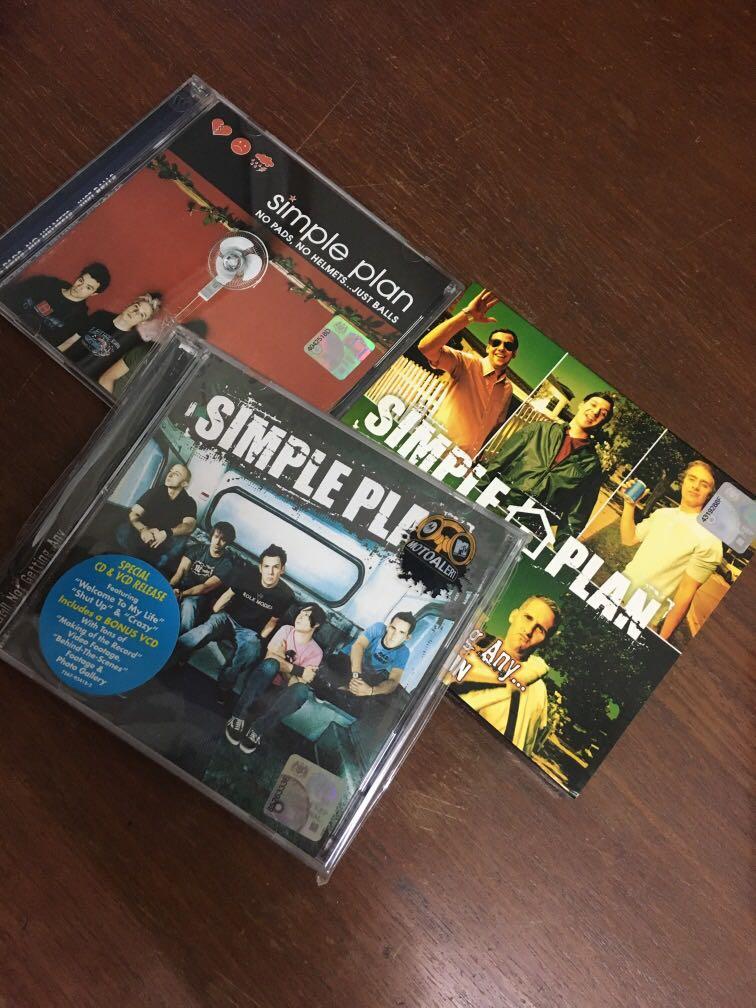 Simple Plan CD & VCD x 3, Hobbies & Toys, Music & Media, CDs & DVDs on ...