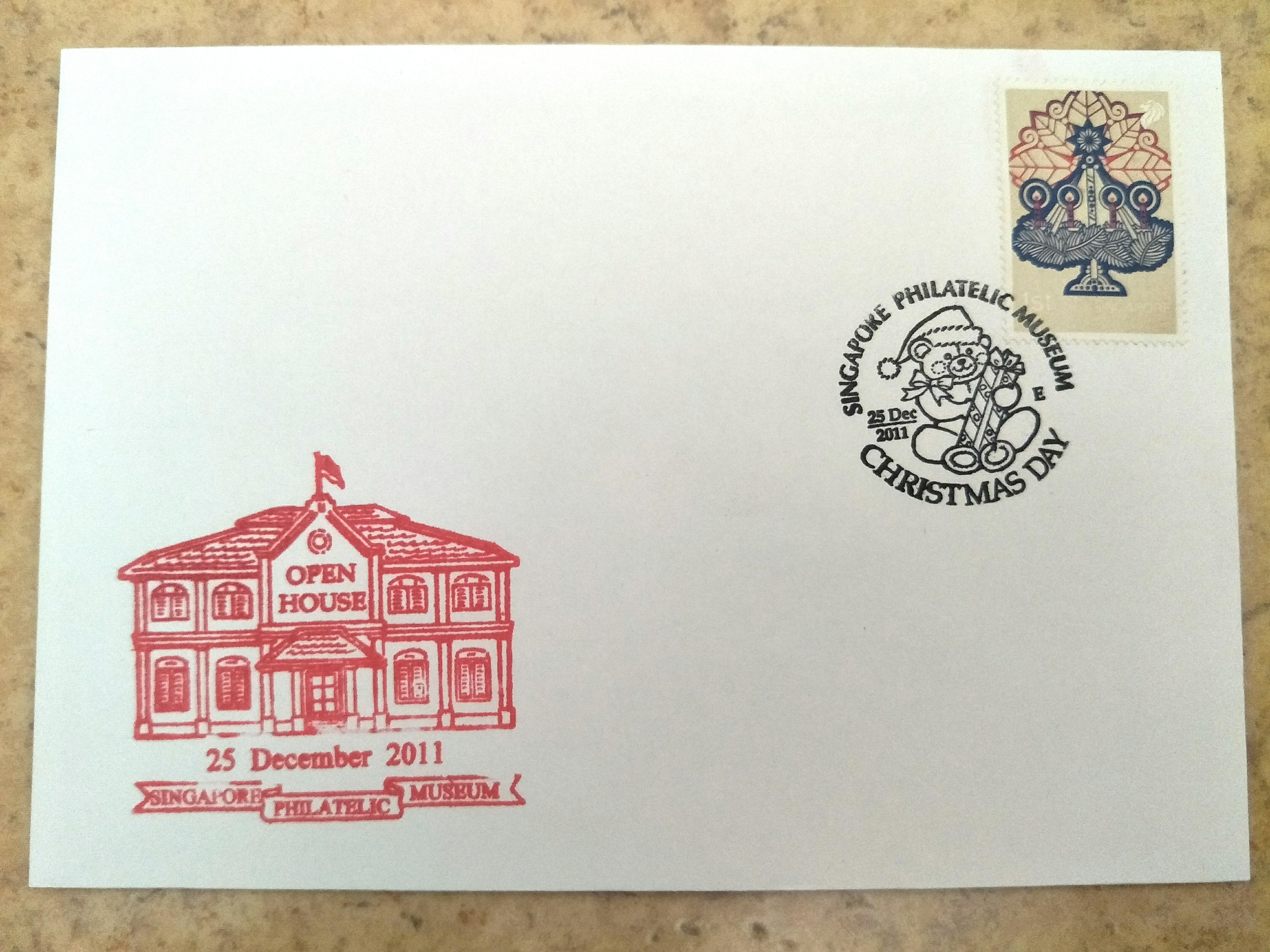 Singapore Philatelic Museum Christmas Day Open House Stamp, Hobbies ...