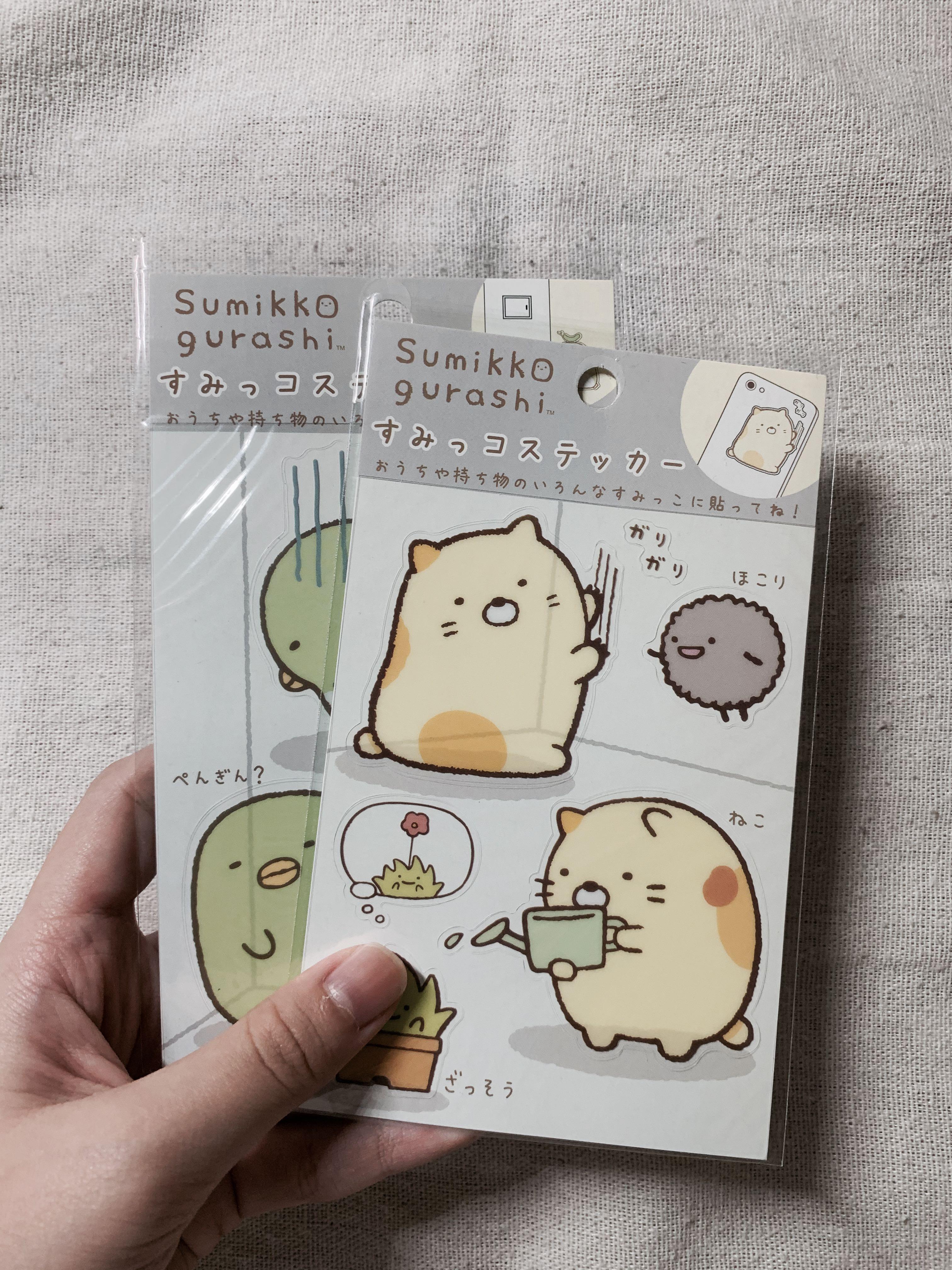 sumikko gurashi stickers/decals, Hobbies & Toys, Stationery & Craft ...