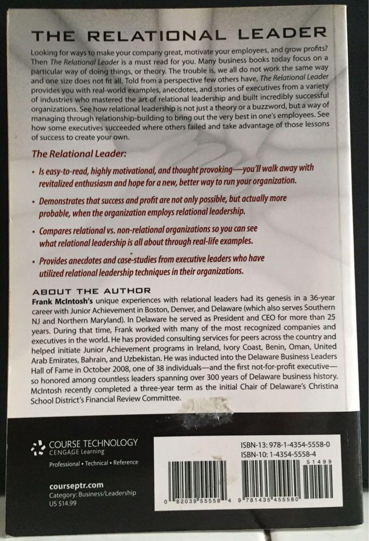 The Relational Leader: A Revolutionary Framework to Engage Your Team ...