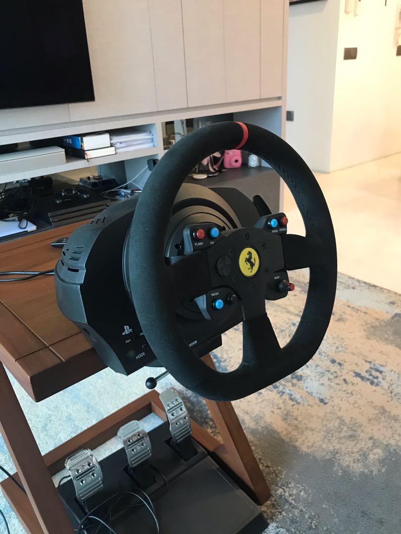 Thrustmaster 4160654 T300 Ferrari Alcantara Edition Racing Wheel, Toys ...