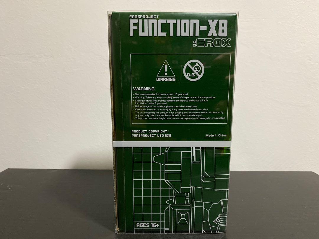 Transformers Fansproject FUNCTION X8 Crox (Skullcruncher), Hobbies & Toys, Toys & Games on Carousell