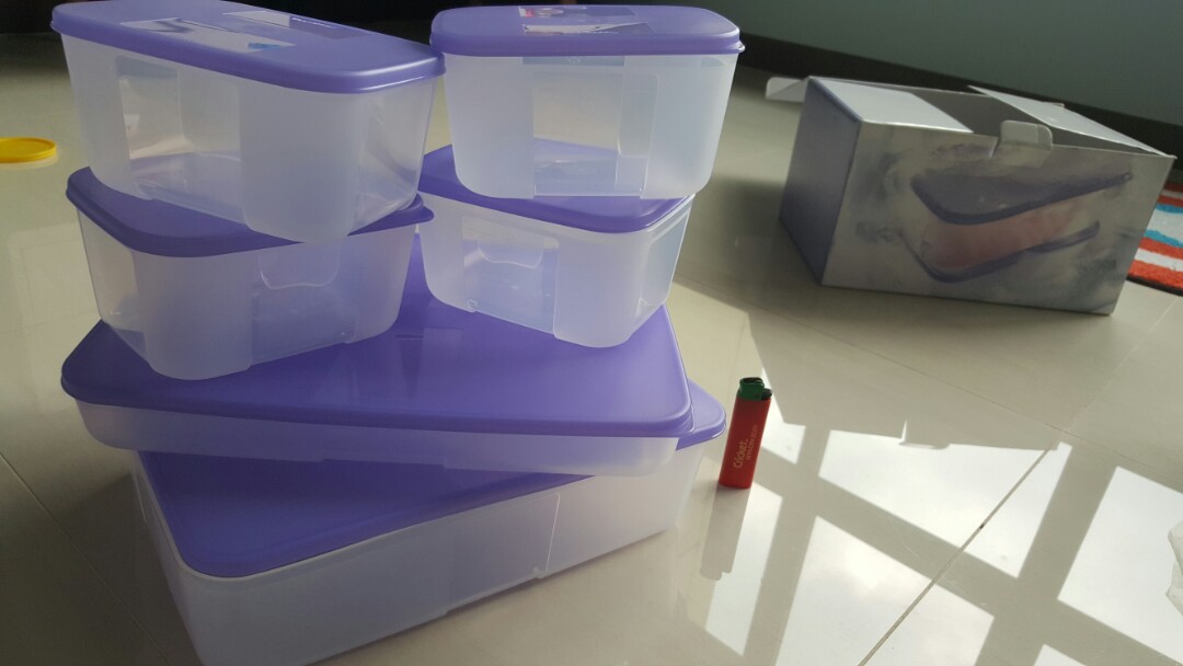 Tupperware freezer set, TV & Home Appliances, Kitchen Appliances ...