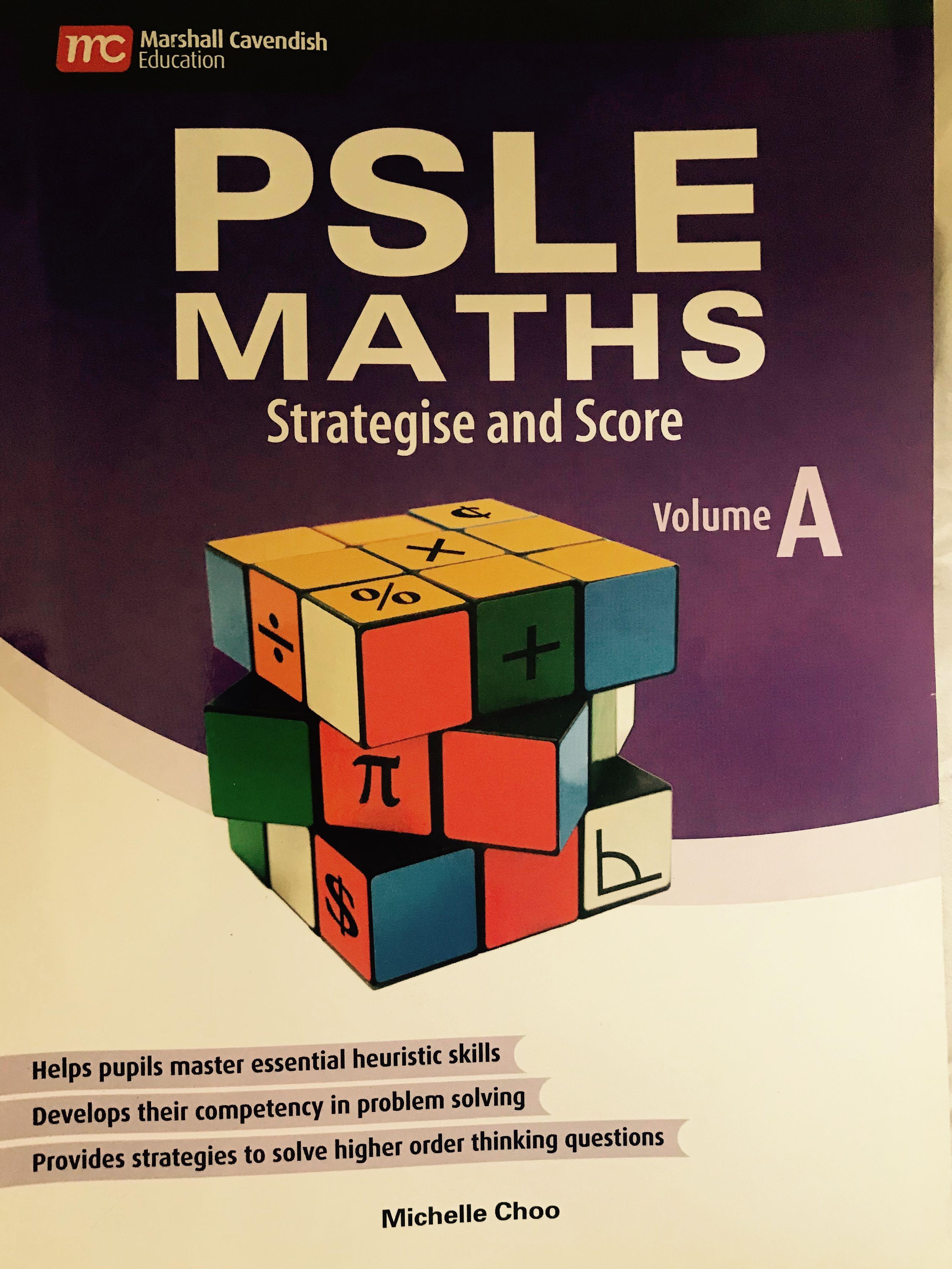 Volume A PSLE Maths, Hobbies & Toys, Books & Magazines, Assessment ...