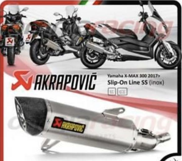 YAMAHA Xmax300 (Akrapovic), Motorcycles, Motorcycles for Sale, Class 2A ...
