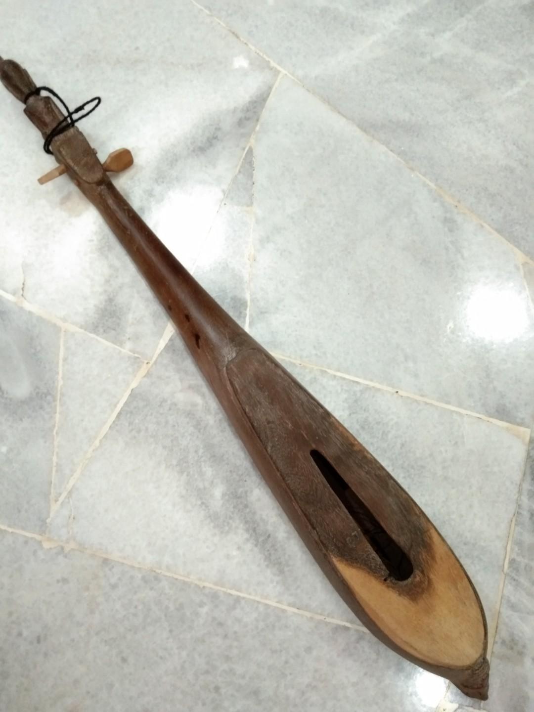 2 string musical instruments( wooden), Furniture & Home Living, Home ...