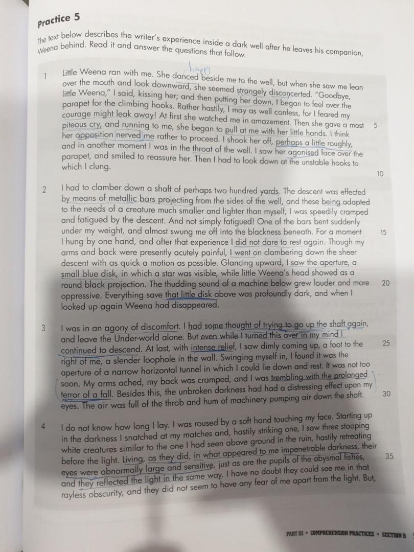 All about English Comprehension, Hobbies & Toys, Books & Magazines ...