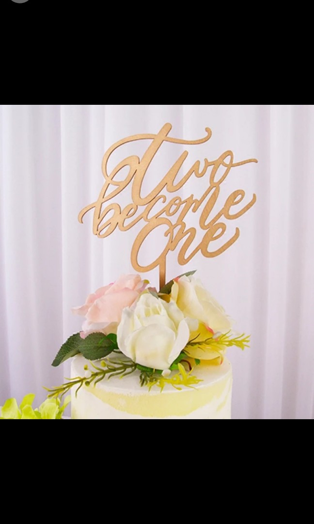 Cake Topper, Food & Drinks, Homemade Bakes on Carousell